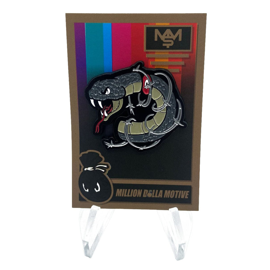 No Snakes Allowed - Enamel Pin – Million Dolla Motive
