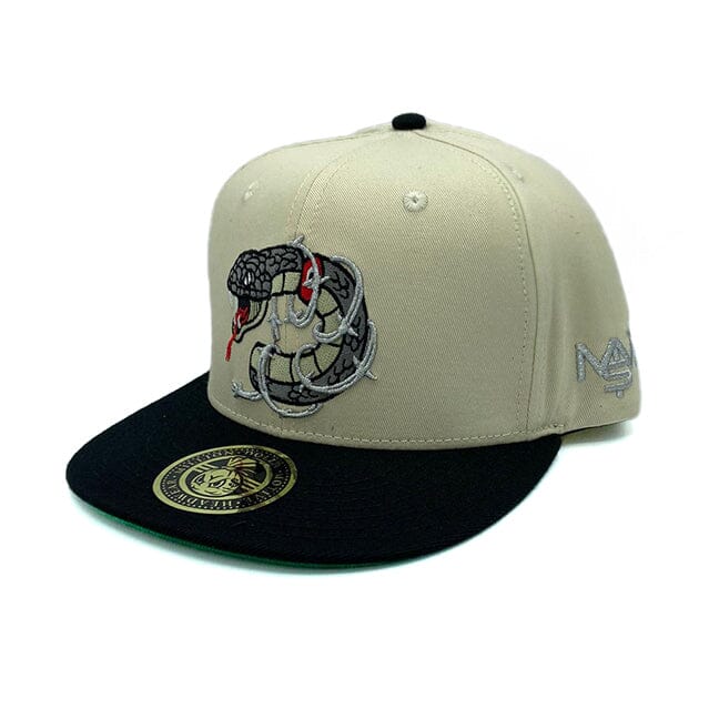 No Snakes Allowed - Natural Sail Snapback Cap – Million Dolla Motive