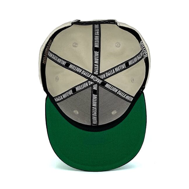 No Snakes Allowed - Natural Sail Snapback Cap – Million Dolla Motive