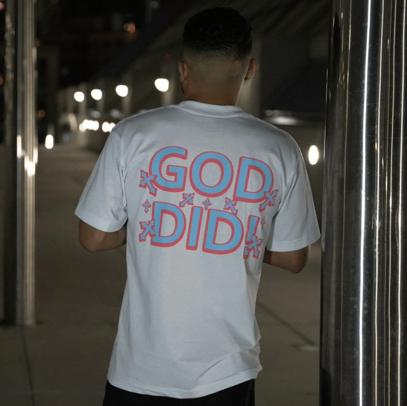 Believe In Yourself, God Did - White T-Shirt – Million Dolla Motive