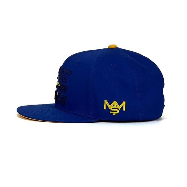 Pray Manifest Hustle - Royal Blue Snapback Cap – Million Dolla Motive