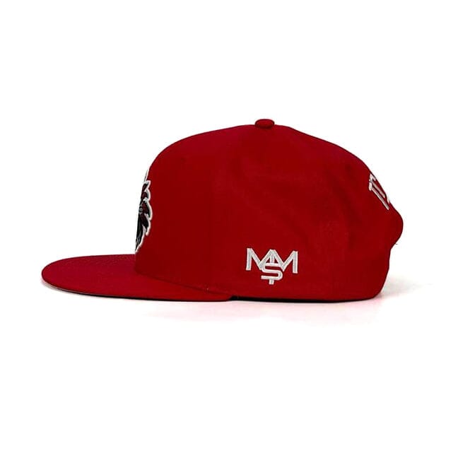 Trappers - Red Snapback Cap – Million Dolla Motive