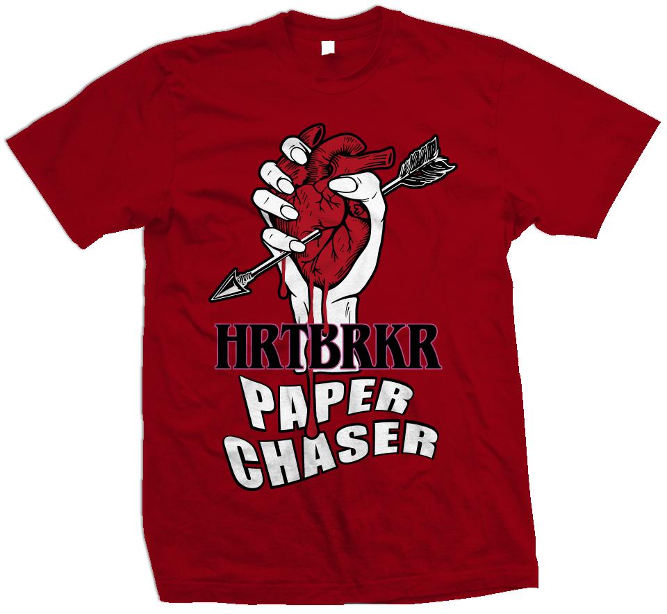 Heartbreaker Paper Chaser - Red T-Shirt – Million Dolla Motive