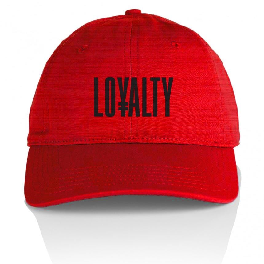 Loyalty - Red Dad Hat – Million Dolla Motive