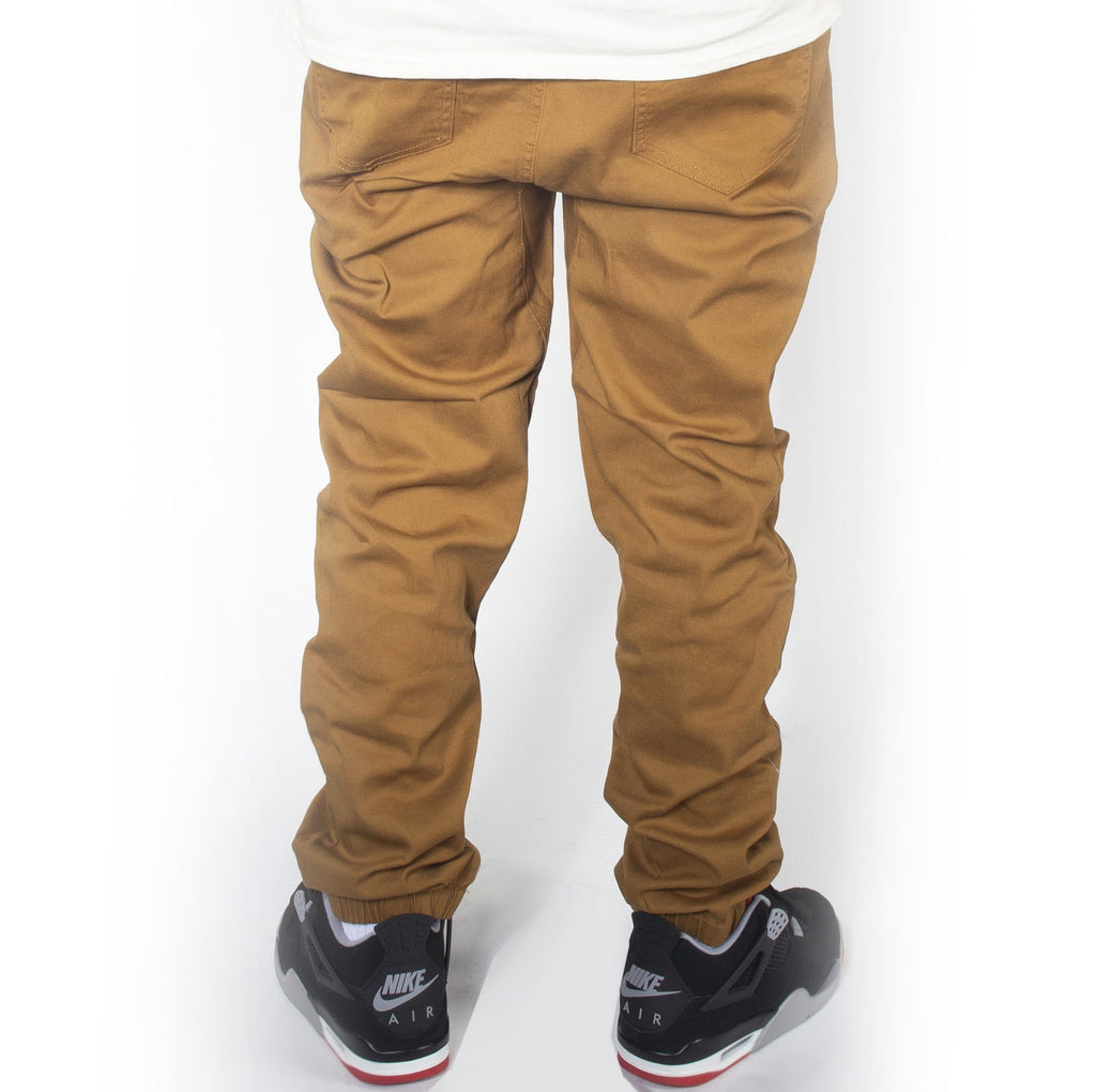 Dark Wheat Twill Jogger Pants JG804 – Million Dolla Motive